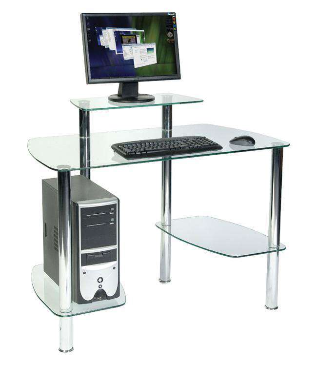 Teknik 83582CR Glacier Computer Workstation ForMyOffice