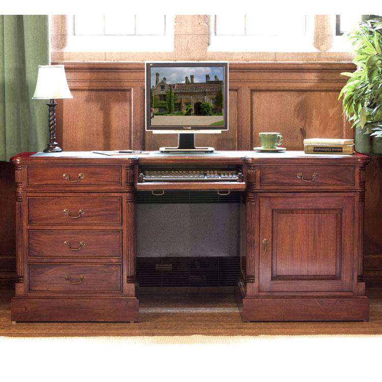 Baumhaus La Roque Twin Pedestal Office Desk (IMR06C) | ForMyOffice